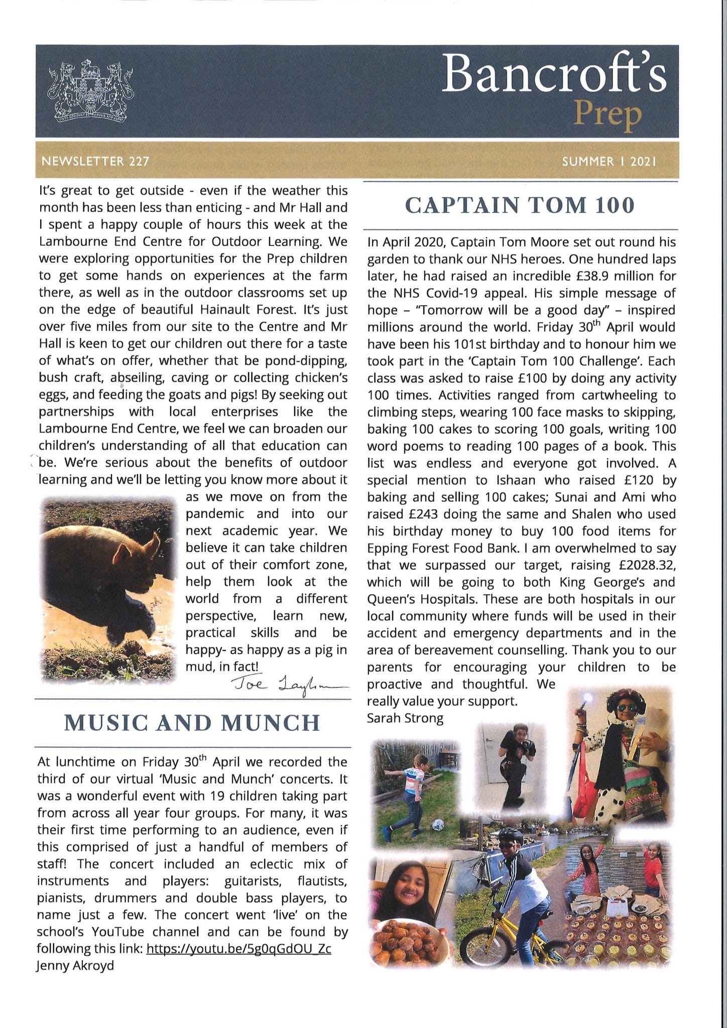 Newsletters - Bancroft's