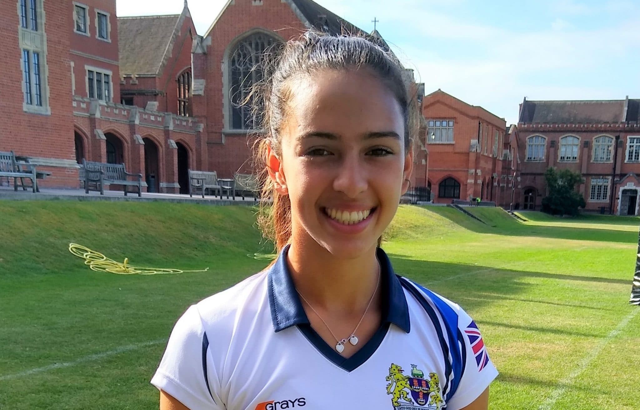 England U18 Call Up For Grace - Bancroft's