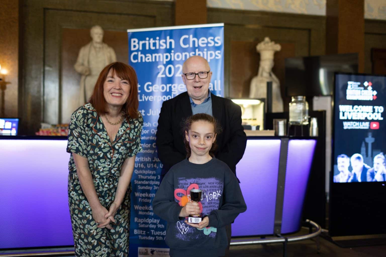 Mary Crowned Triple National Chess Champion - Bancroft's